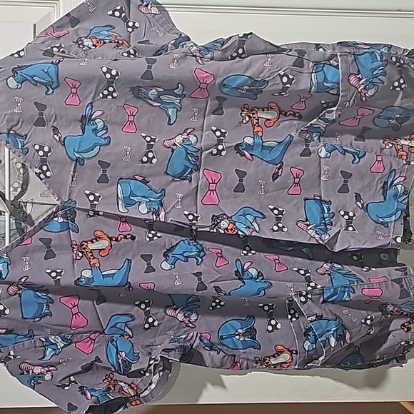 Tops | 3xl Disney Classic Characters Scrub Top | Poshmark